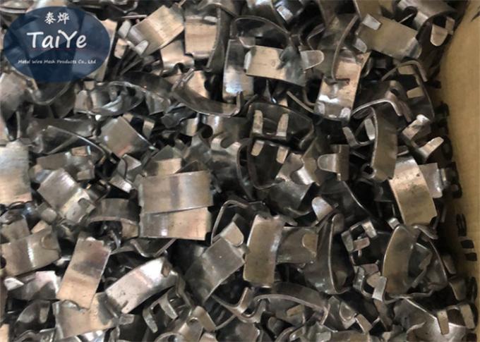 SS304 Razor Wire Fittings High Strength Razor Wire Clamps Anti Rust