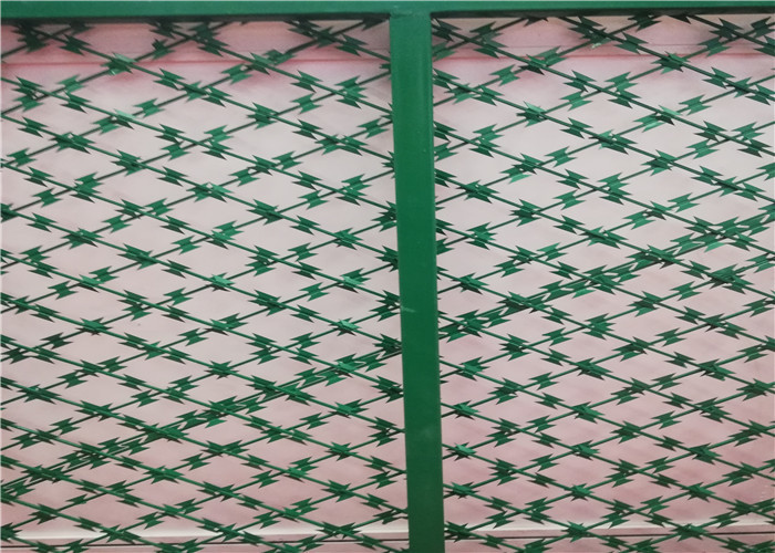 Cutting Edge Security Razor Wire Mesh Welded Razor High Security ...